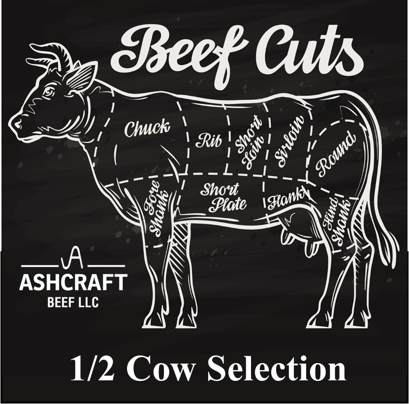 1/2 Standard Cow – Ashcraft Beef